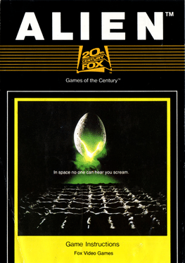 Alien (Atari 2600) - Gamer Geek